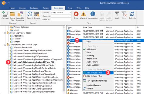 Image result for AppLocker Event Viewer
