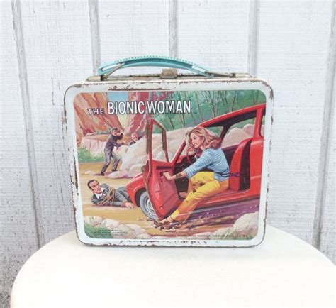 Image result for Bionic Woman Lunch Box