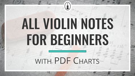 Image result for Basic Violin Notes