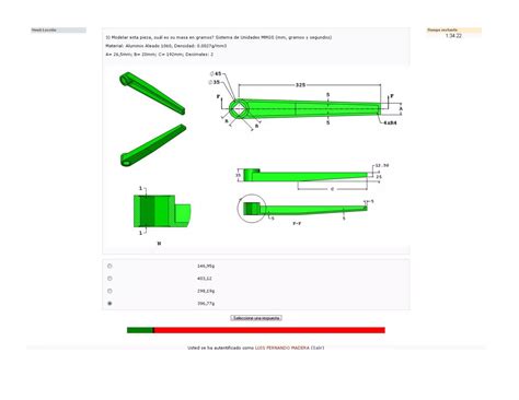 Image result for CSWA SolidWorks Practice Problems for Beginers