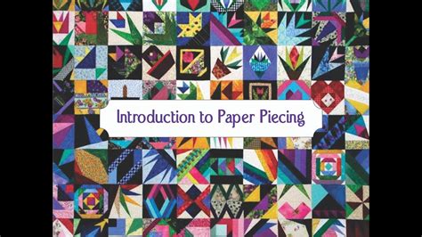 Image result for Paper Piecing Tutorials YouTube
