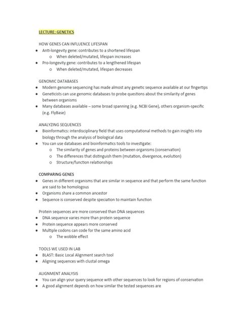 Image result for Genetic Engineering Lecture Notes PDF