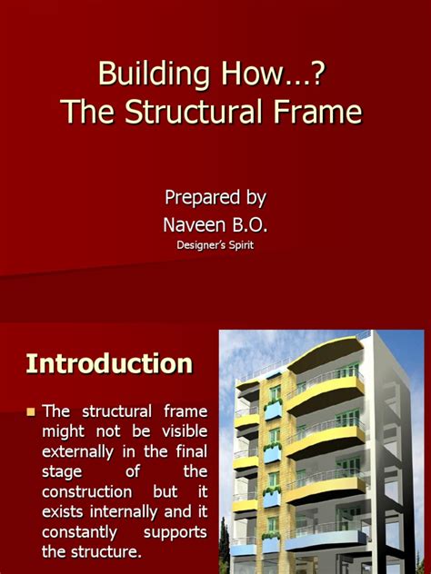 1.the Structural Frame - Contd | PDF | Framing (Construction ...