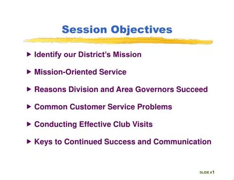 Image result for Session Objectives Example