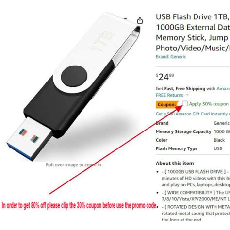 Snagshout | USB Flash Drive 1TB, Thumb Drive for Computer/Laptop ...