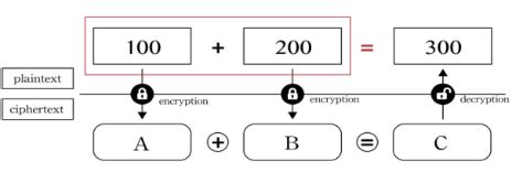 Image result for Homomorphic Encryption Example