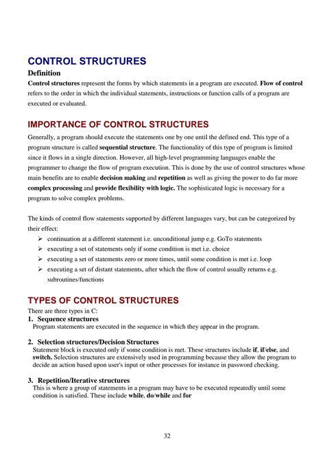 Image result for Program Control Structures
