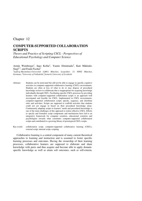 Image result for Computer Supported Collaboration