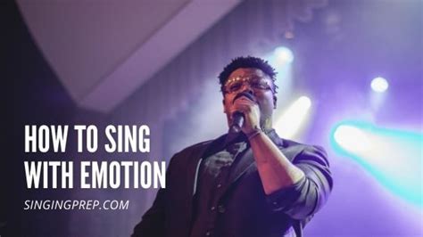 Image result for How to Sing without Emotion Examples