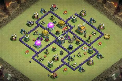 Pro TH7 War Base for Perfect Defense - 2025