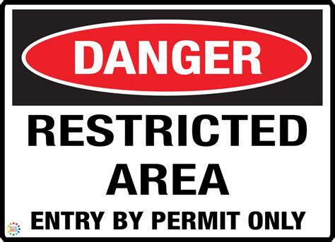 Image result for Entry by Permit Only Sign