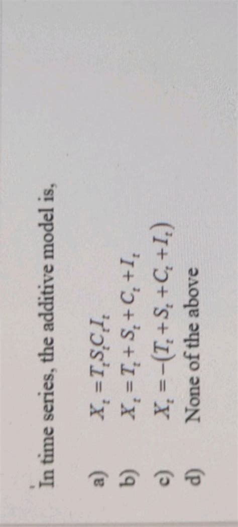Image result for Additive Model of Time Series Example