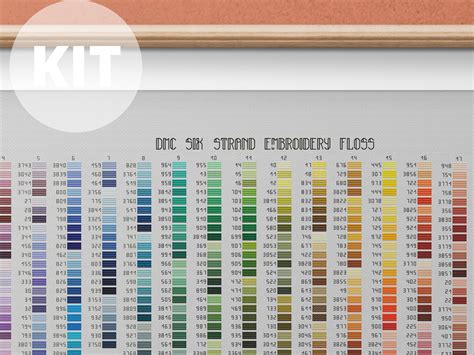 Image result for Cross Stitch Thread Color Key