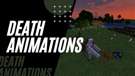 Image result for Minecraft Death Animation Mod