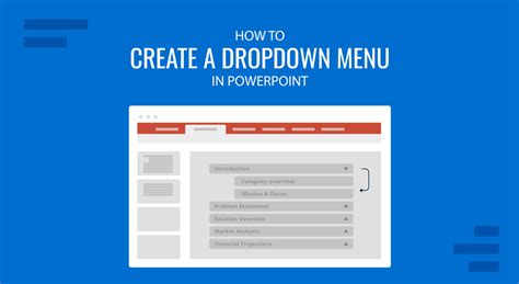 Image result for PowerPoint Create Navigation Menu