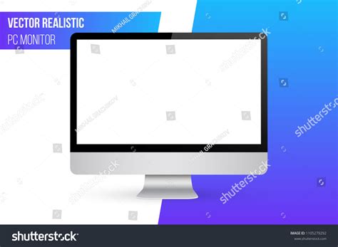 Image result for Vector Monitor Computer Mock