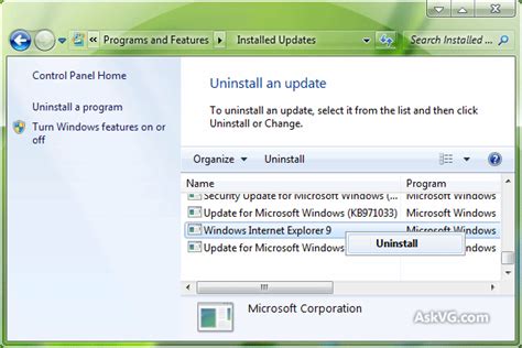 Image result for Uninstall Internet Explorer