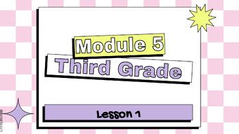 Image result for Eureka Third Grade Module 5 Lessons