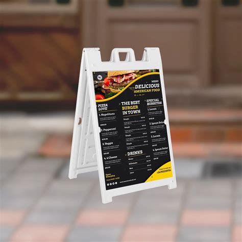 Image result for Custom A-Frame Signs