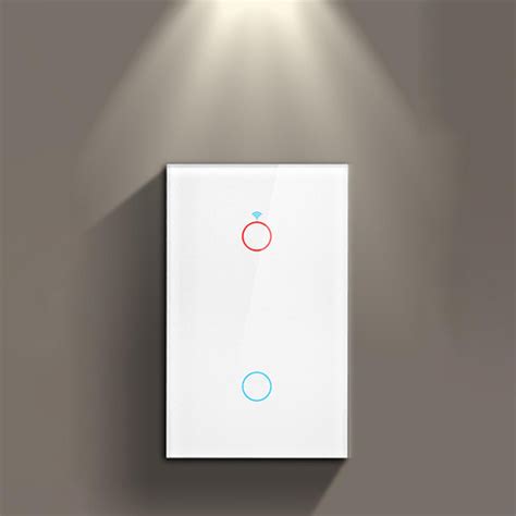 Smart Home House WiFi Wireless Remote Wall Switch Voice Control Touch ...