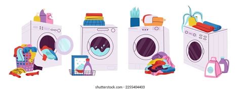 Image result for Powder Wshing Machine Cartoon