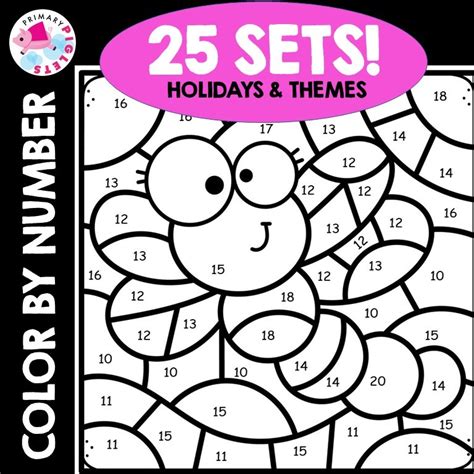 Image result for Spring Color by Number Coloring Pages