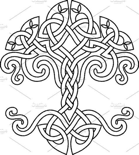 Image result for Simple Tree of Life Designs Celtic