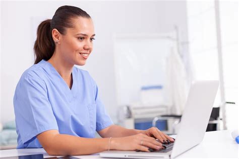 Image result for Nurse Using Computer