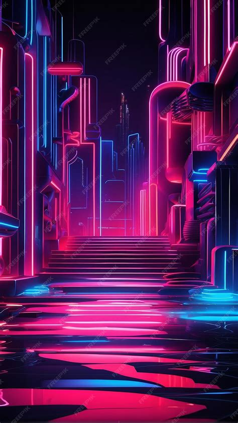 Image result for Neon Computer Background