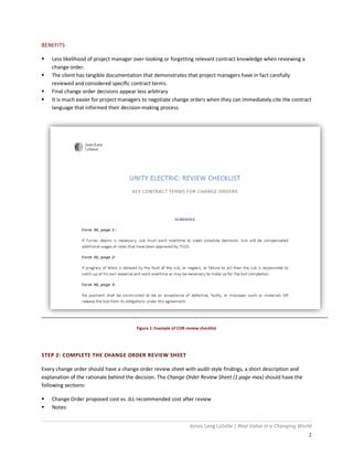 Image result for Change Order Review Process