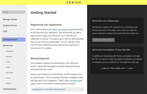 Image result for Genius API