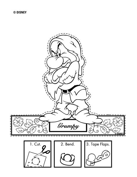 Image result for Disney Grumpy Coloring Pages