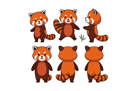 Image result for Red Panda Character Design
