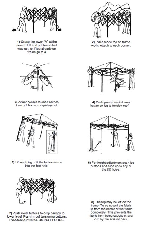 Image result for Instant Canopy Set Up