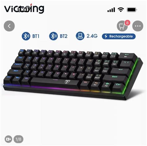 Image result for VicTsing LED Keyboard