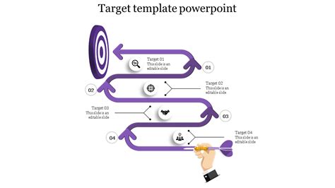 Achievable Target PowerPoint Template and Google Slides
