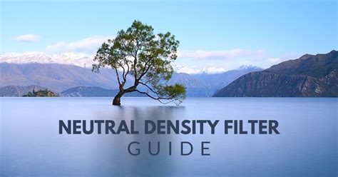Image result for Neutral Density Filter Examples