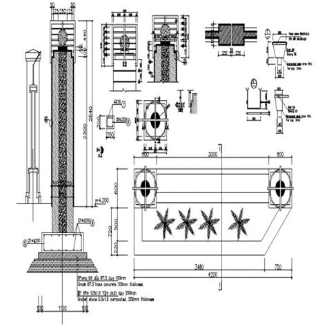 Image result for Column CAD Drawing