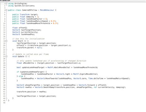 Image result for Camera Clamp Script Unity