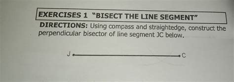 Image result for Bisect a Line Test Printable