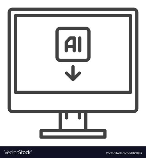 Image result for AI Computer Vector