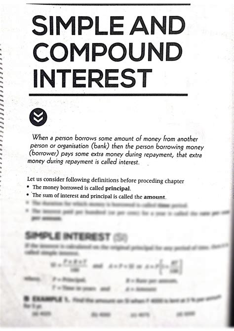 Image result for Simple and Compound Interest Examples