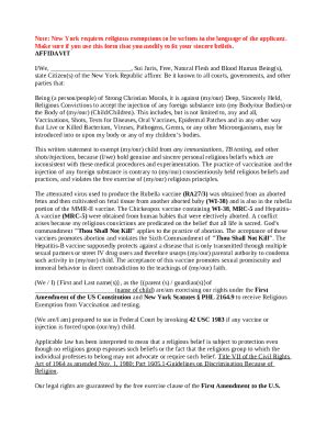 Image result for Answers for Religious Exemption Form