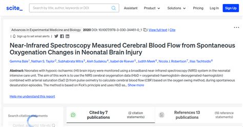 Near-Infrared Spectroscopy Measured Cerebral Blood Flow from ...