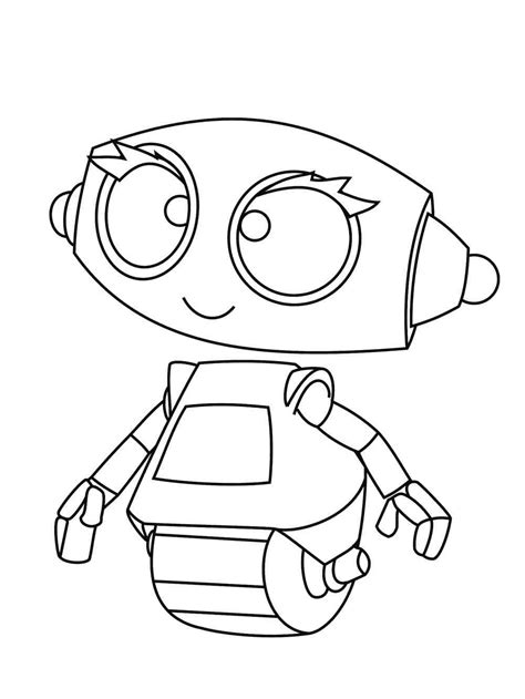 Image result for Robots Coloring Pages Rodney