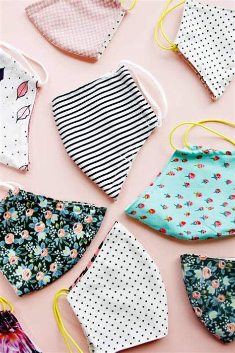 Image result for Pattern for a Hook and Loop Face Mask