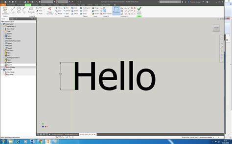 Image result for Large Text Autodesk Inventor