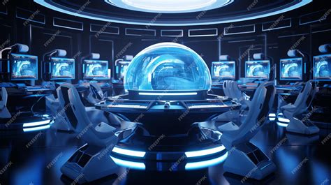 Image result for Futuristic Computer Lab