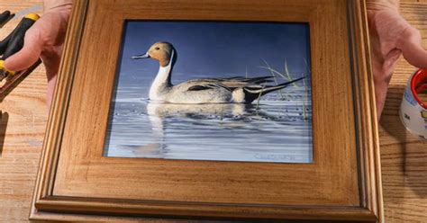 Image result for Applying Paper to Back of Picture Frame