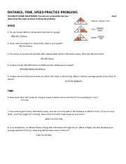 Image result for Speed Equation Practice Problems
